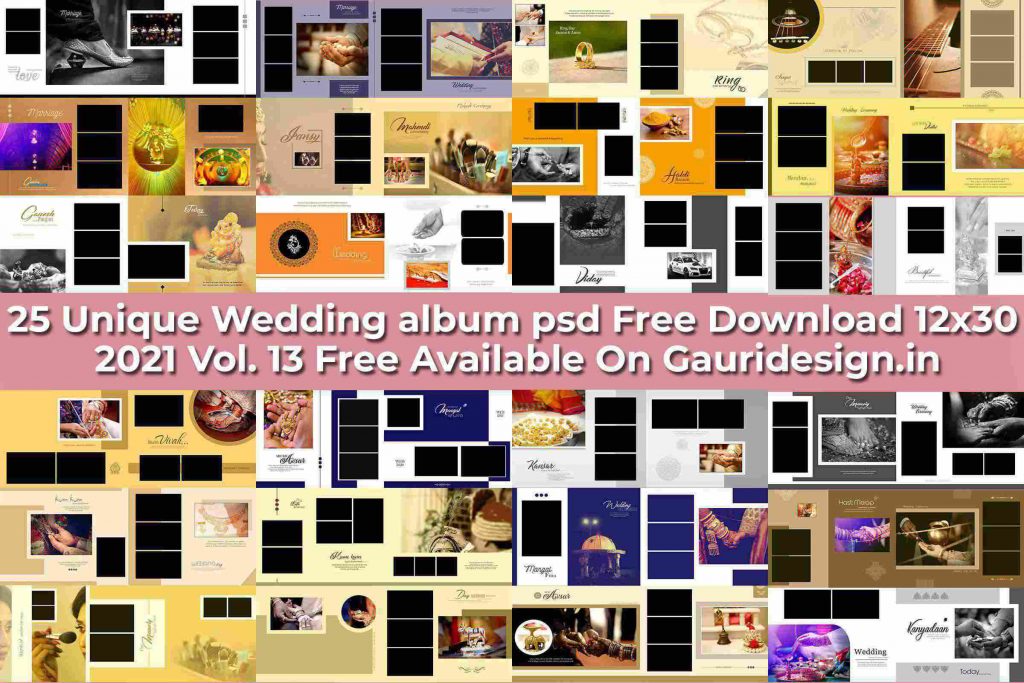 25 Unique Wedding Album Psd Free Download 12x30 2021 Vol 13 Gauri Design 25-unique-wedding-album-psd-free-download-12x30-2021-vol-13-gauri-design